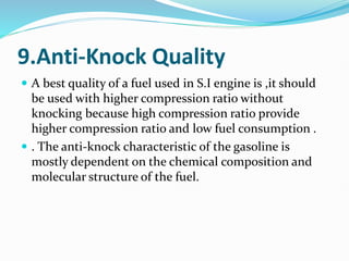 Properties of Fuels presentation powerpoint.ppt | Chemistry | Science