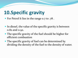 Properties of Fuels presentation powerpoint.ppt