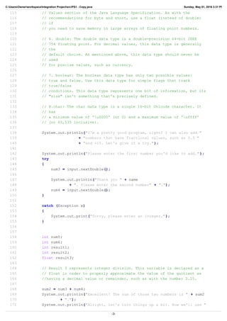 PSI 3 Integration | PDF | Programming Languages | Computing