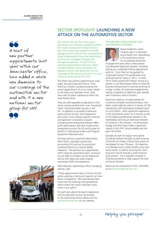 UHY Connect issue 2 - Summer 2015 | PDF