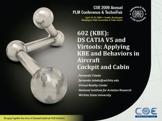 DS CATIA V5 and Virtools: KBE & Behavioral Simulation | PDF