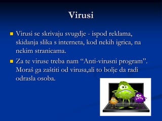 603 Opasnosti interneta | PPT