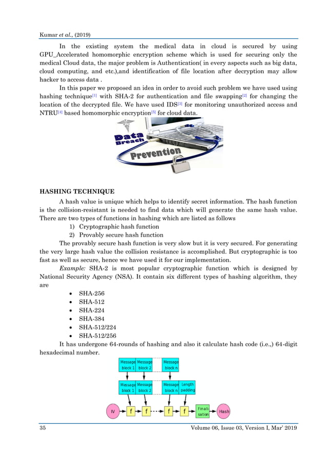 Secure Medical Data Computation using Virtual_ID Authentication and File Swapping | PDF | Free ...