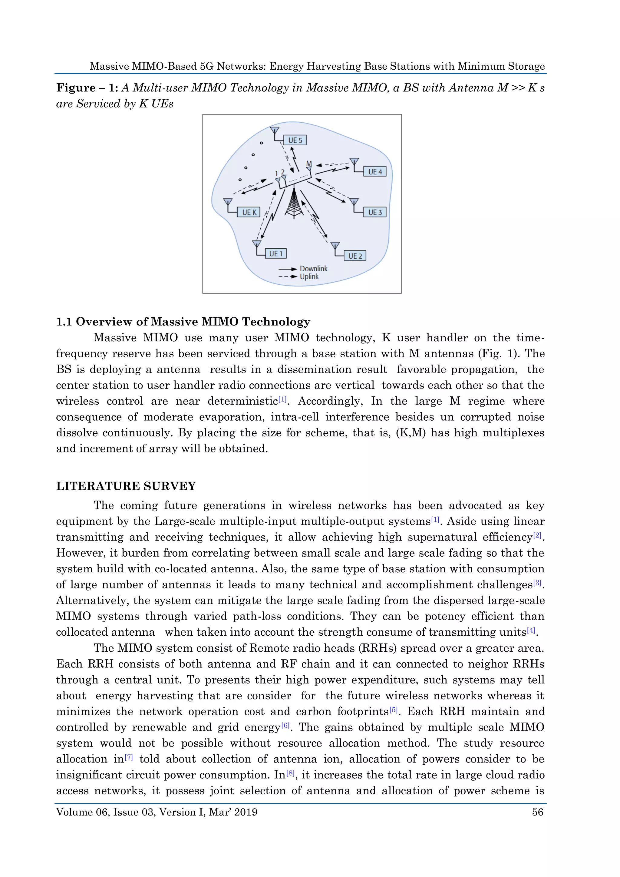 Massive MIMO-Based 5G Networks: Energy Harvesting Base Stations with Minimum Storage | PDF ...