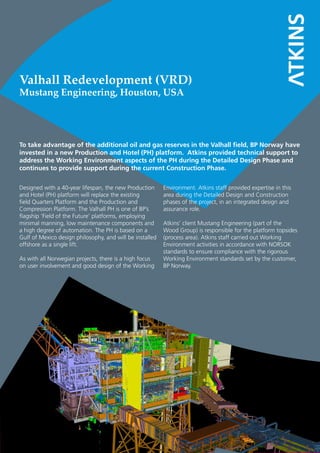 Valhall Working Environment Case Study | PDF