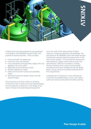 Valhall Working Environment Case Study | PDF