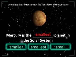60314 comparatives and_superlatives solar system | PPT