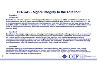 CEI-56G - Signal Integrity to the Forefront | PDF