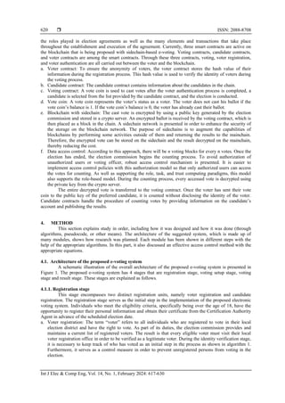 A novel smart contract based blockchain with sidechain for electronic ...