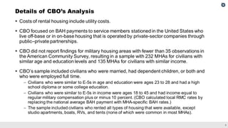 How the Military’s Basic Allowance for Housing Compares With Civilian ...