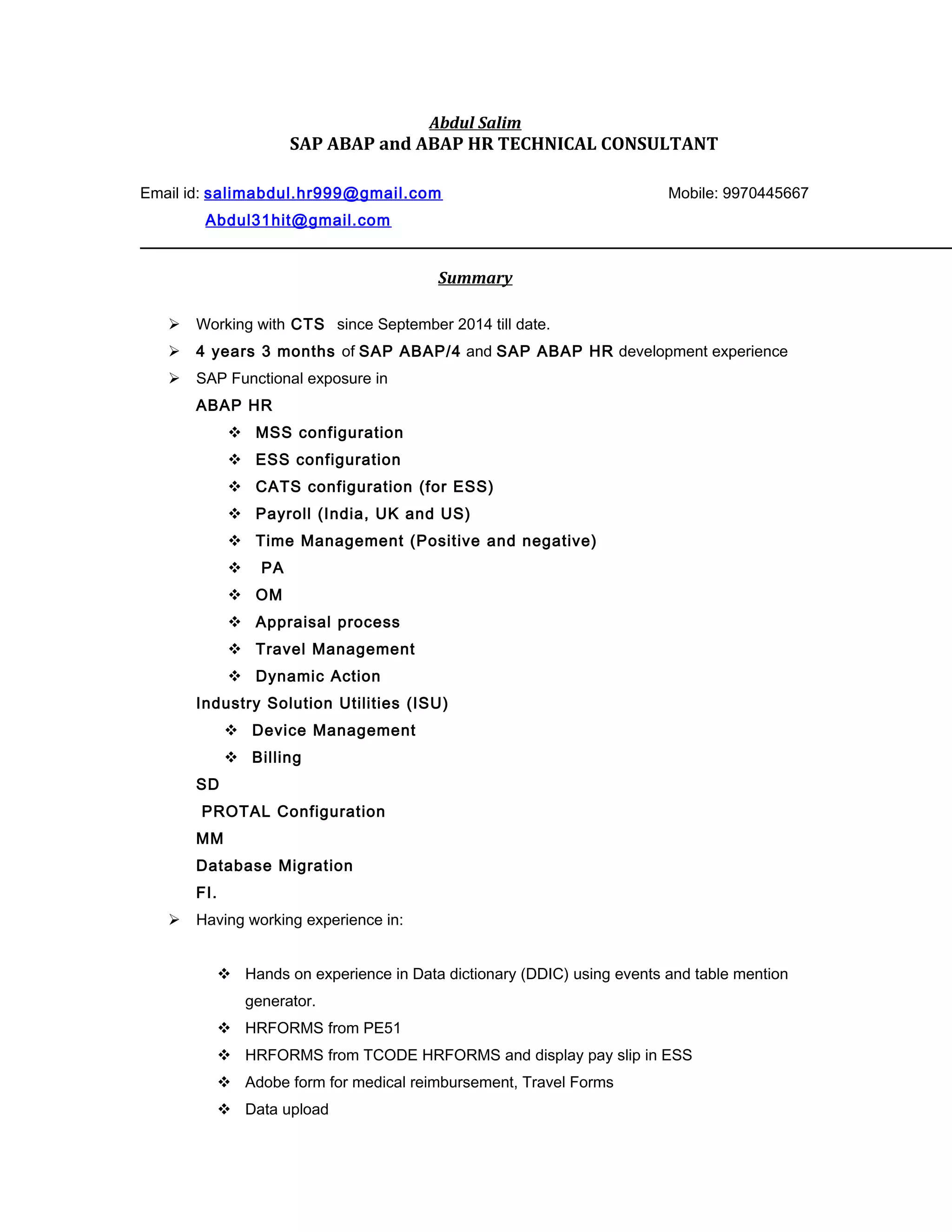 Abdul Salim sap Abap | DOC