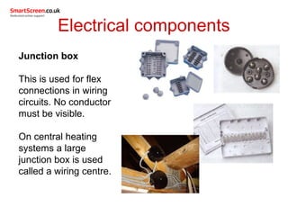 Components used in electrical installations | PPT