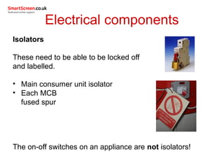 Components used in electrical installations | PPT