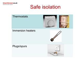 Procedures for safely isolating supplies | PPT