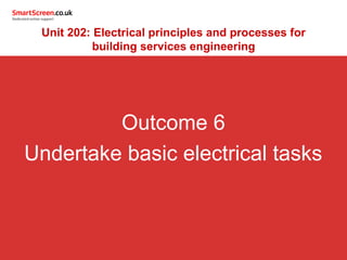 Undertake basic electrical tasks | PPT