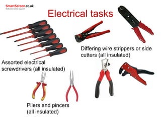 Undertake basic electrical tasks | PPT