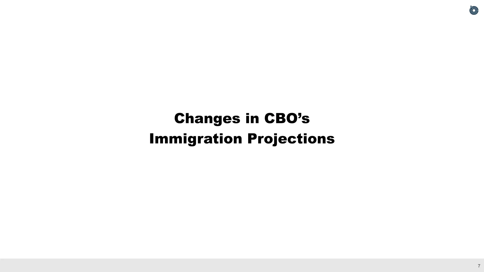CBO's Immigration Projections - Presentation | PPT