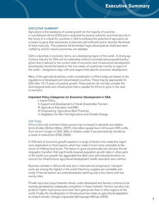 Evolution: Economic and Agriculture Development in sub-Saharan Africa | PDF