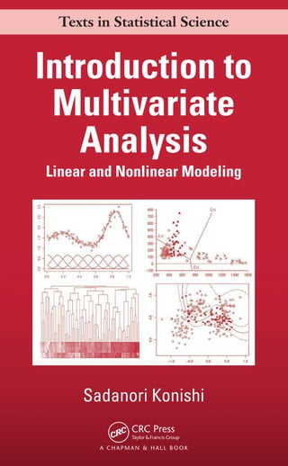 Introduction To Multivariate Analysis Linear And Nonlinear Modeling ...