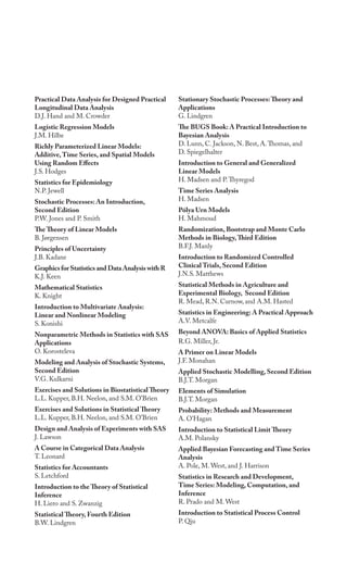 Introduction To Multivariate Analysis Linear And Nonlinear Modeling ...