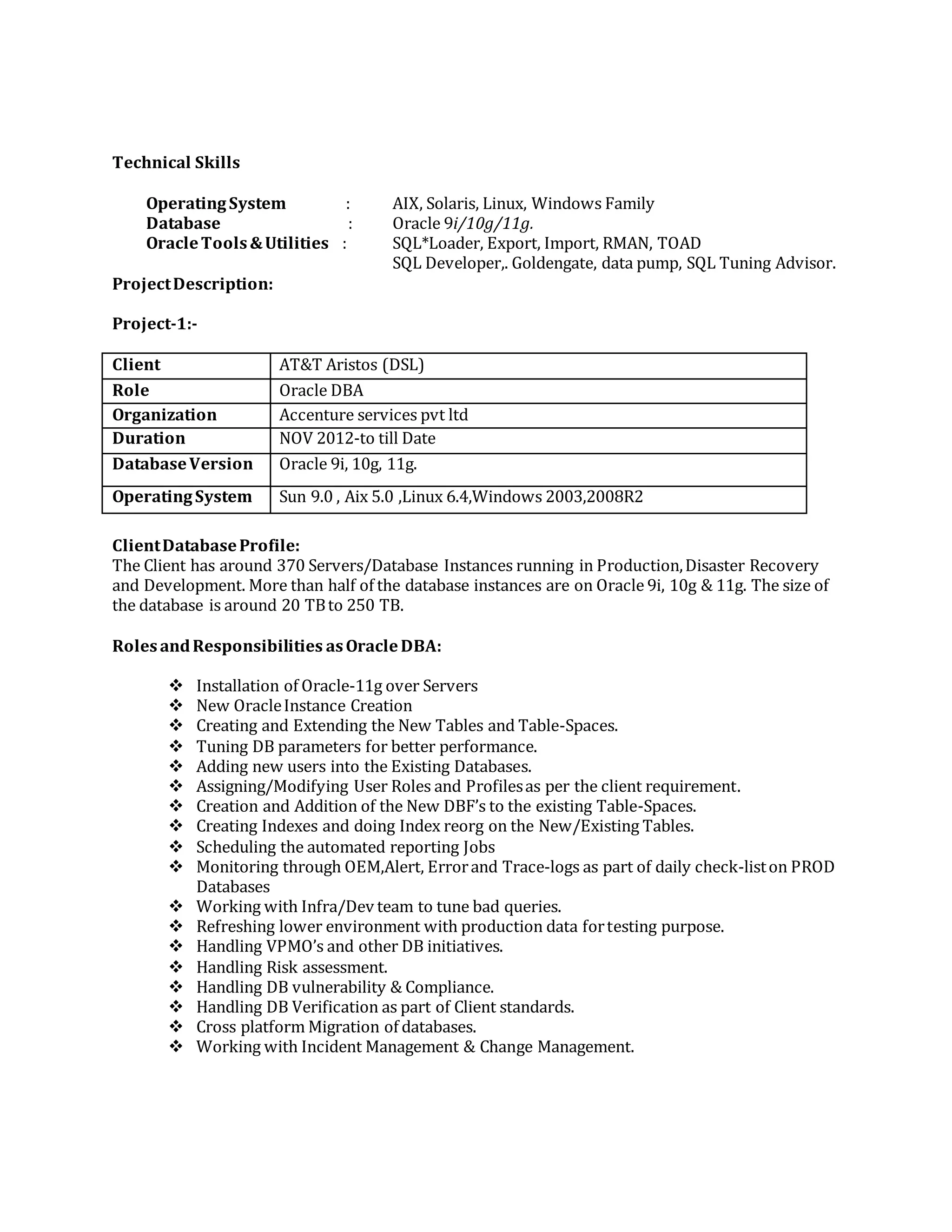 Rakesh Chander Oracle | DOCX | Databases | Computer Software and Applications