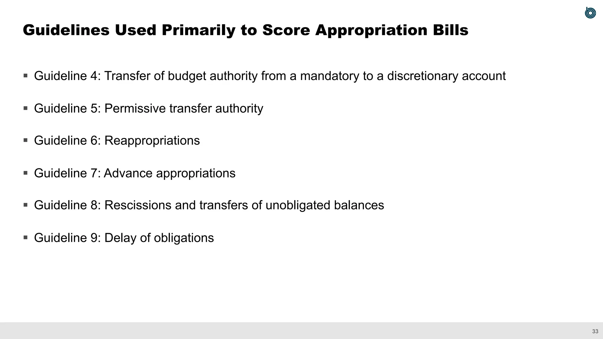 The Intersection of Legislative Drafting and Federal Budgeting | PDF