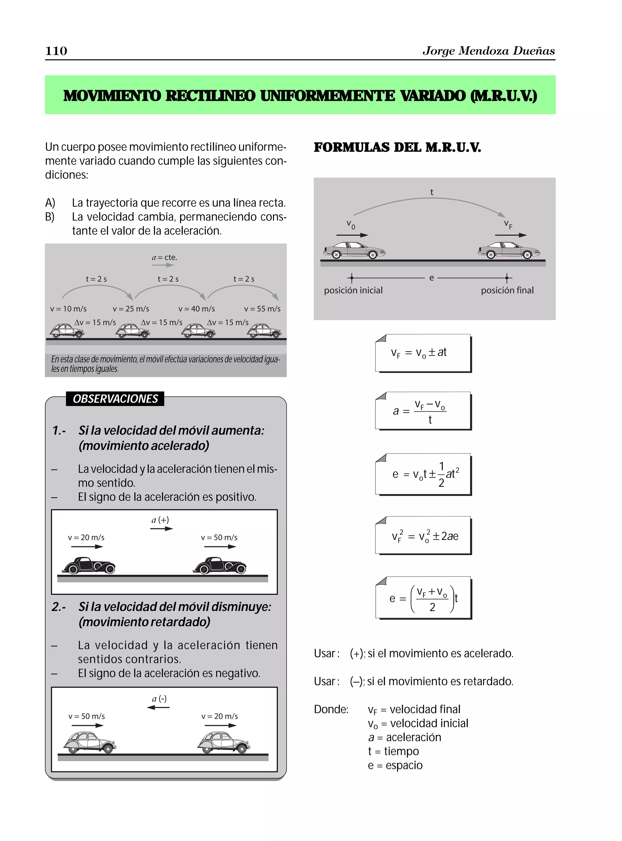 60393719 mruv-formulas | PDF
