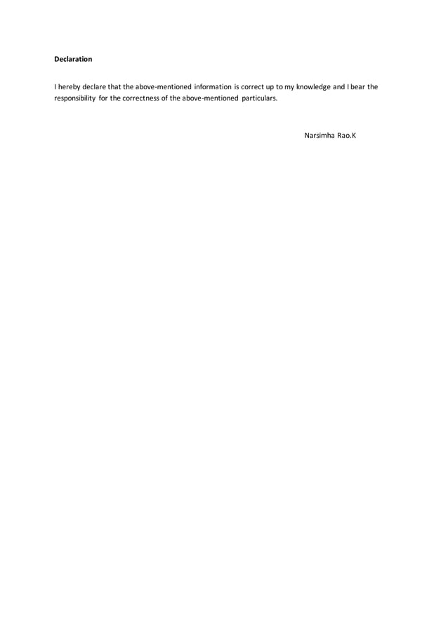 Bw hana resume | PDF