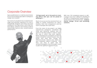 Spacewell Interiors Profile | PDF
