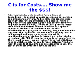 603 Course Design | PPT