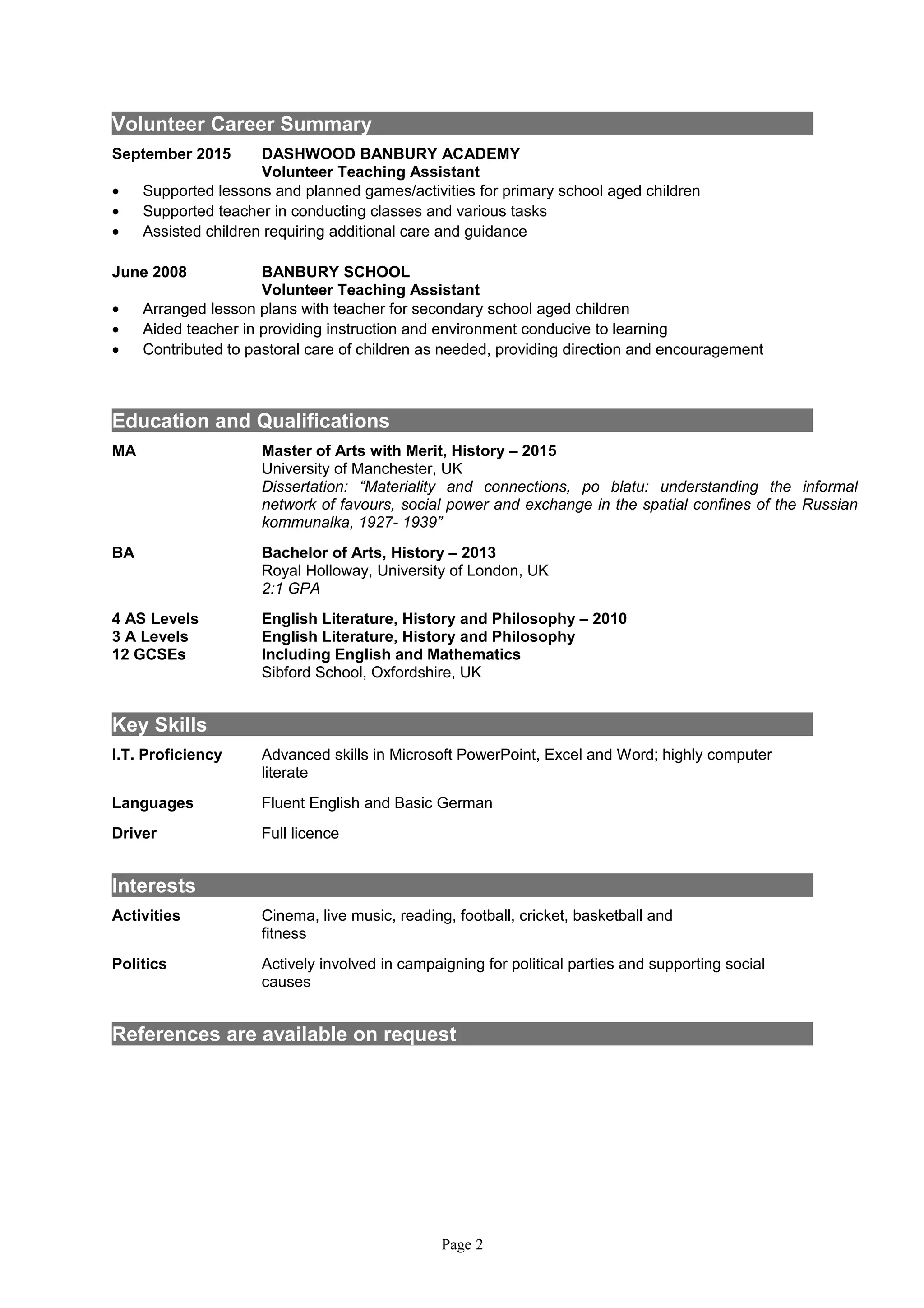 Patrick Ewan Fletcher Campbell-CV1 | PDF