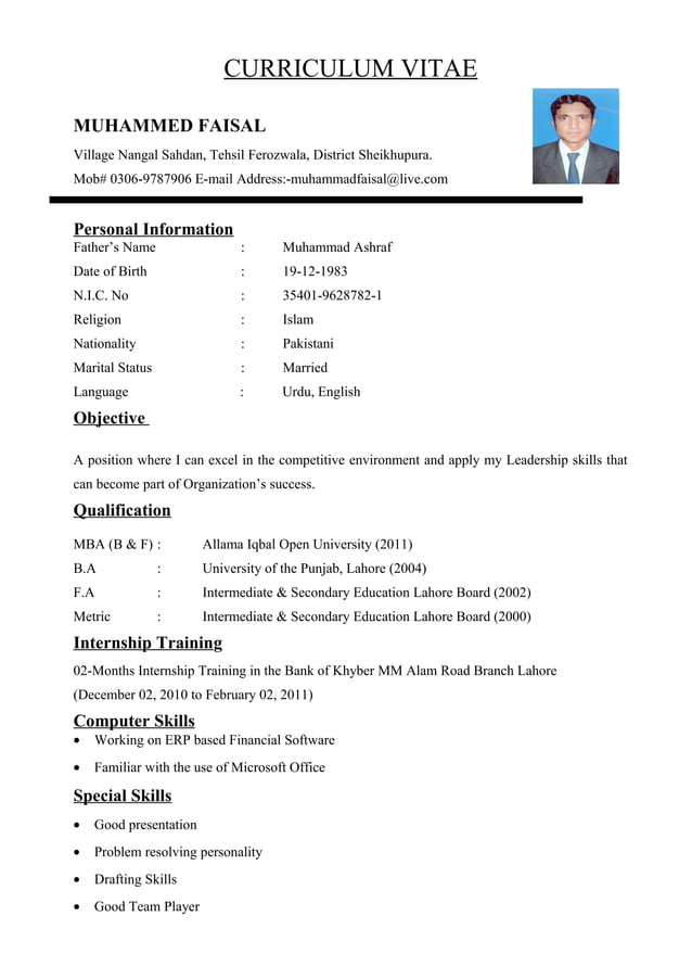 Muhammad Faisal | DOC