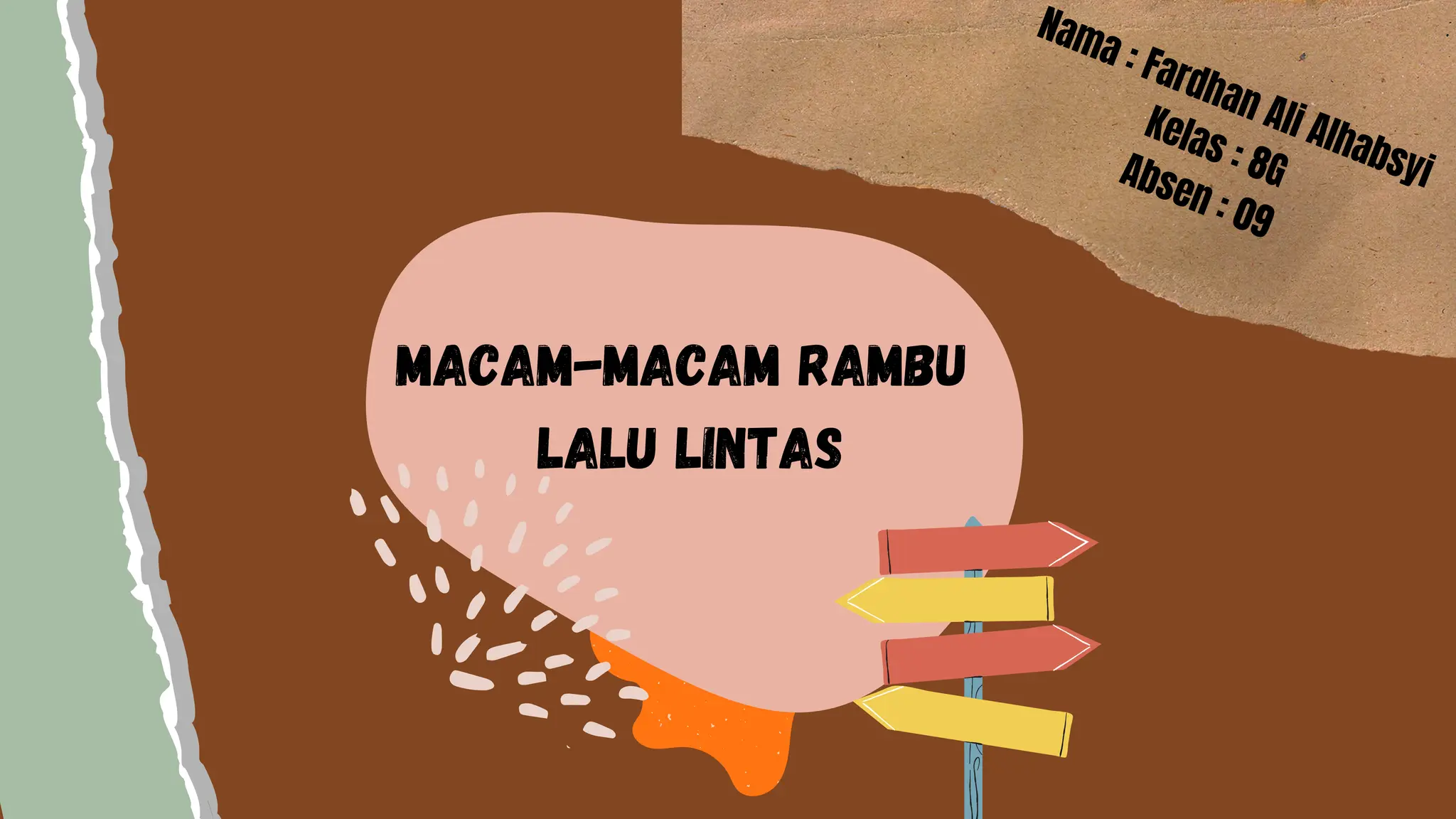 Macam macam Rambu lalu lintas serta aturan menyeberang | PDF