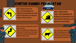 Macam macam Rambu lalu lintas serta aturan menyeberang | PDF