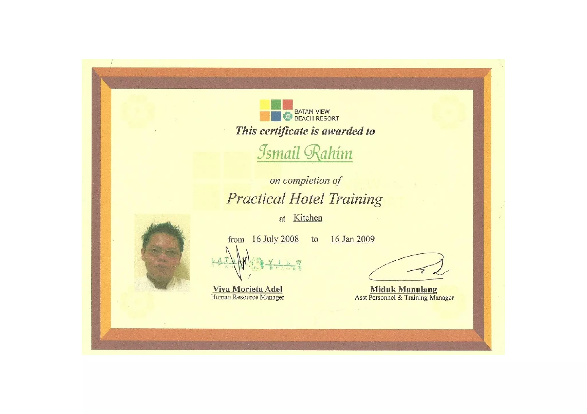 CV Ismail Rahim | PDF