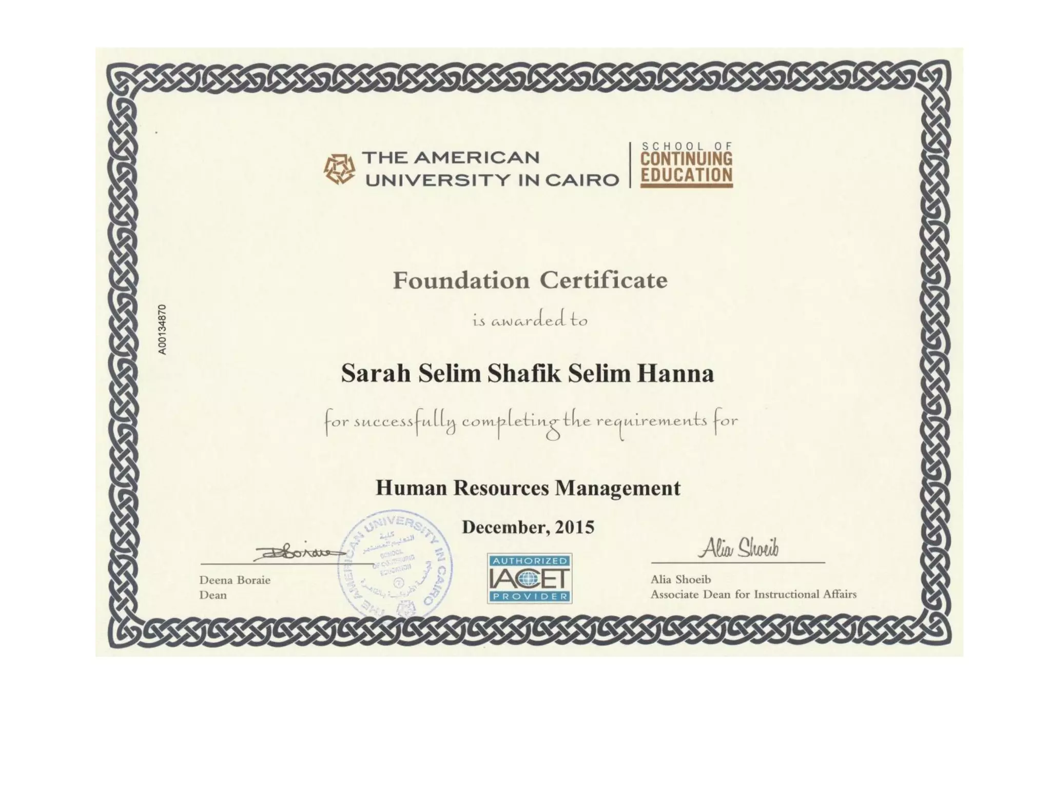 Foundation HR | PDF