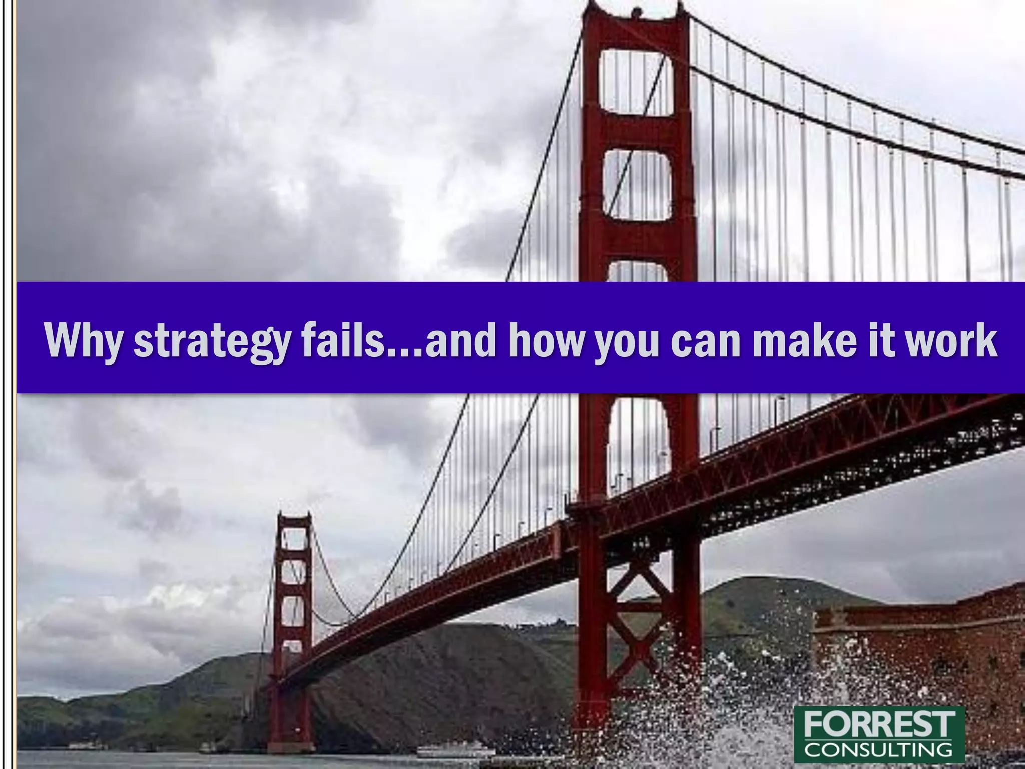 Why Strategy Fails...and How You Can Make it Work | PPT