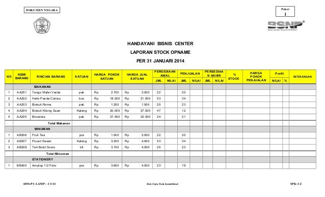 Download format stock opname excel - thenewpna