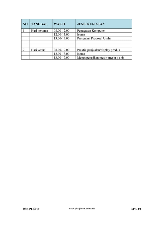 6054 p1-spk-pemasaran | PDF