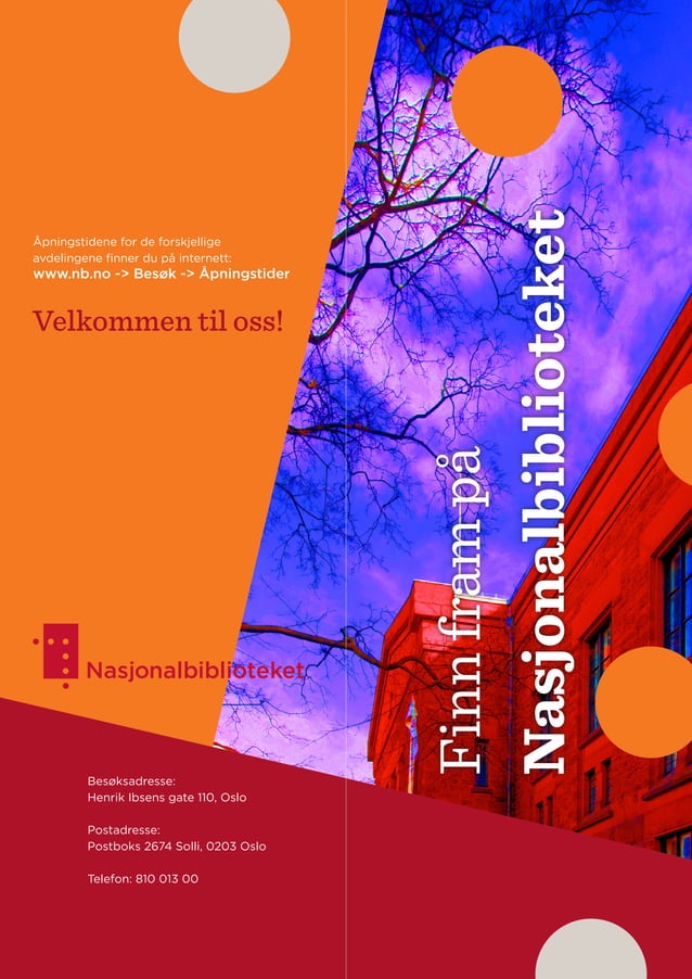 Finn fram på Nasjonalbiblioteket | PDF