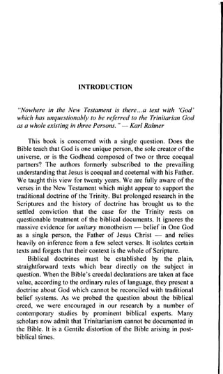 the doctrine of the trinity by a f buzzard and c f hunting | PDF