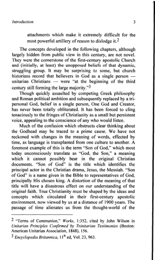 the doctrine of the trinity by a f buzzard and c f hunting | PDF