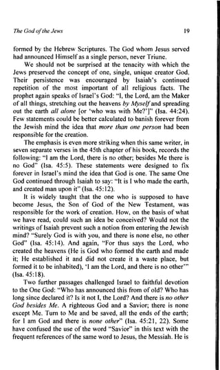 the doctrine of the trinity by a f buzzard and c f hunting | PDF