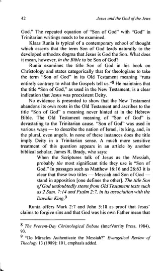 the doctrine of the trinity by a f buzzard and c f hunting | PDF