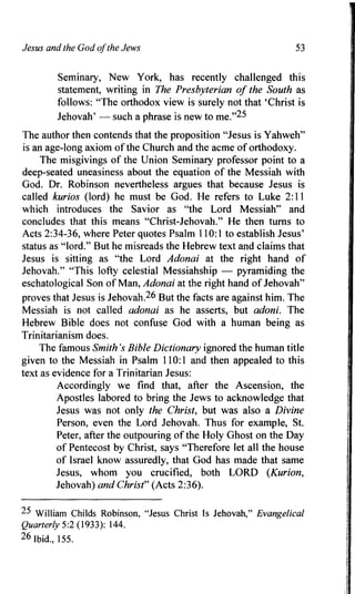 the doctrine of the trinity by a f buzzard and c f hunting | PDF