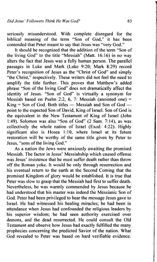 the doctrine of the trinity by a f buzzard and c f hunting | PDF