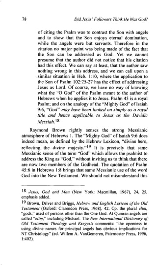 the doctrine of the trinity by a f buzzard and c f hunting | PDF