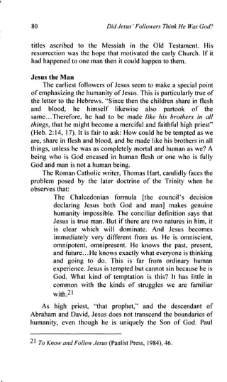 the doctrine of the trinity by a f buzzard and c f hunting | PDF