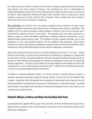 Concept Paper of the Agric Faclty | DOC