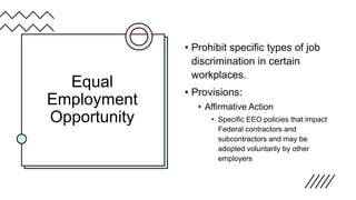 Laws of Employment | PPTX